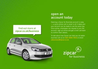 Zipcar 101 Presentation | PDF | Business | Business and Finance