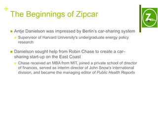 ZipCar Presentation | PPTX