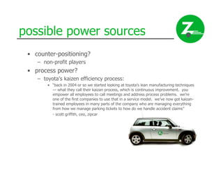Final Class Presentation: Zipcar Strategy | PPT