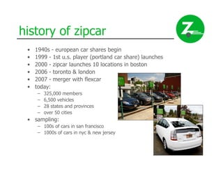 Final Class Presentation: Zipcar Strategy | PPT