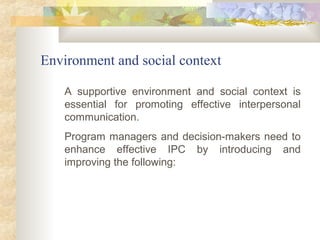 Behavior Change Communication for Health | PPT