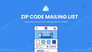 ZIPCODE DATABASE | PPT