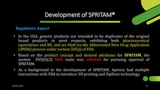 World First 3D Printing | ZipDose® Technology | SPRITAM® | Aprecia ...