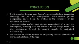 World First 3D Printing | ZipDose® Technology | SPRITAM® | Aprecia ...