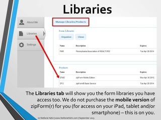 zipForm(r) Plus Class Slides for CBH | PPT