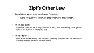 Zipf's law | PPTX