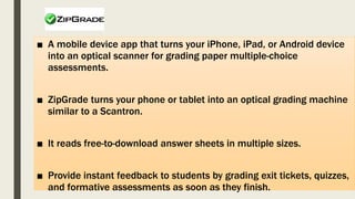 Save Time Use ZipGgrade | PPTX