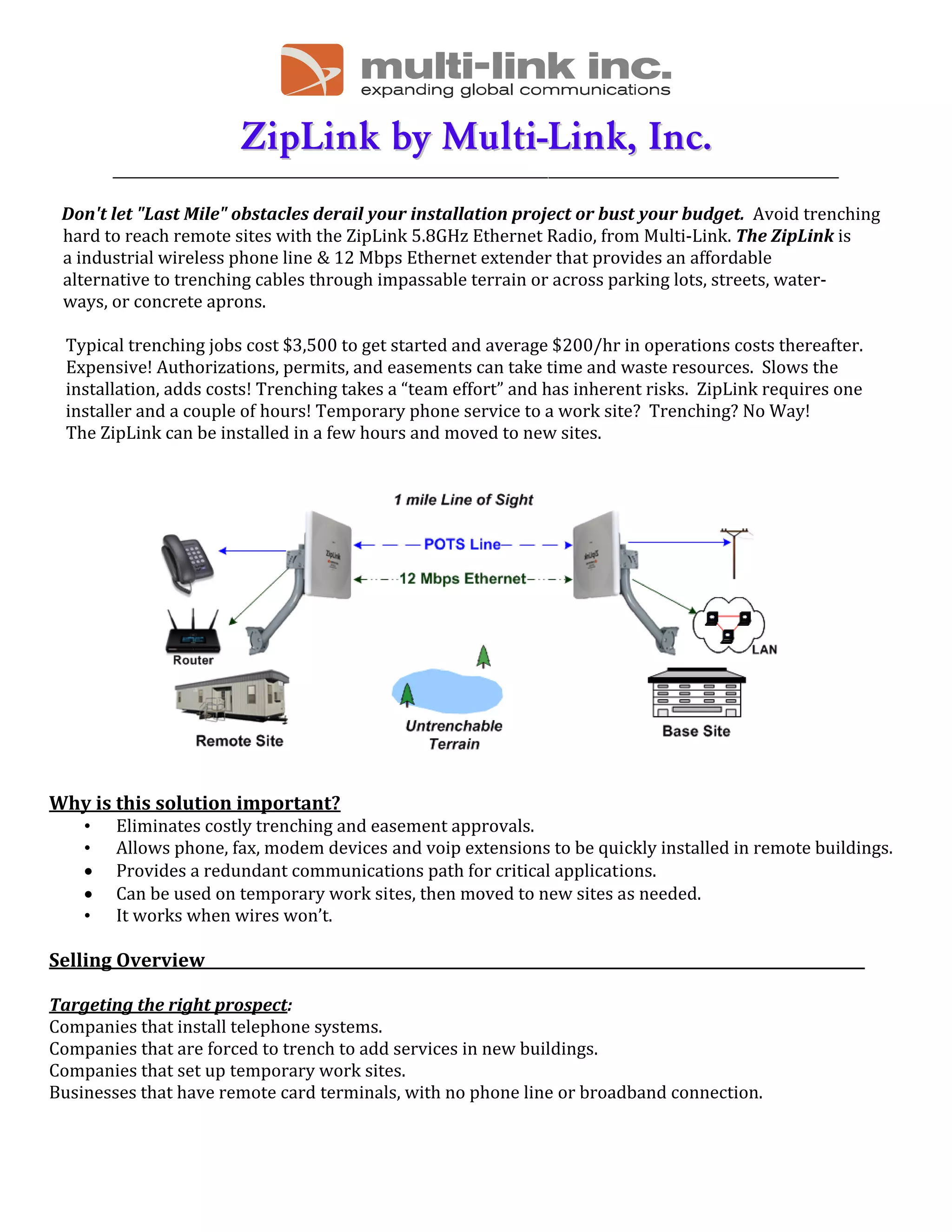 ZipLink Primer ~ Multi-Link | PDF