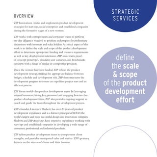 ZIP Product Development Strategy | PDF