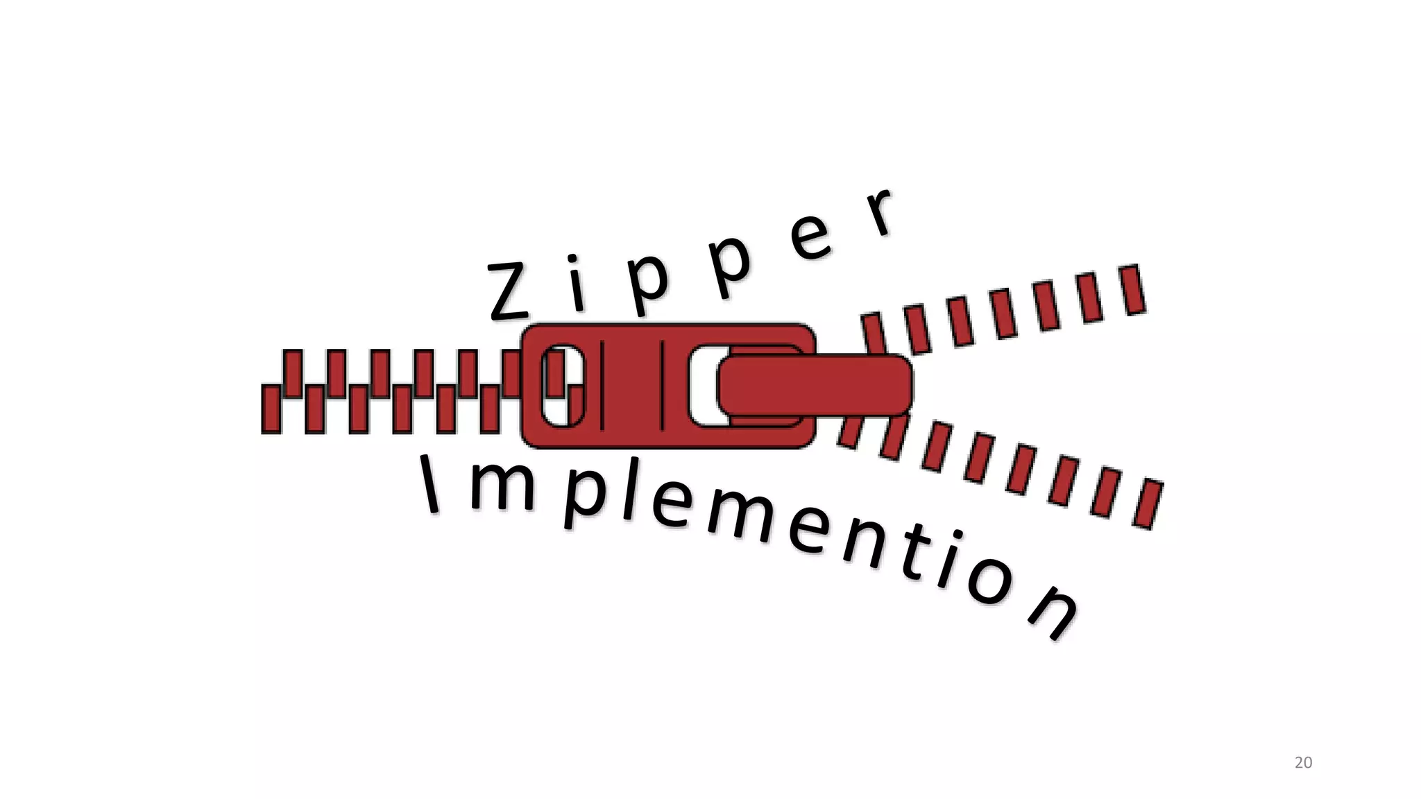 Zippers: Derivatives of Regular Types | PPTX