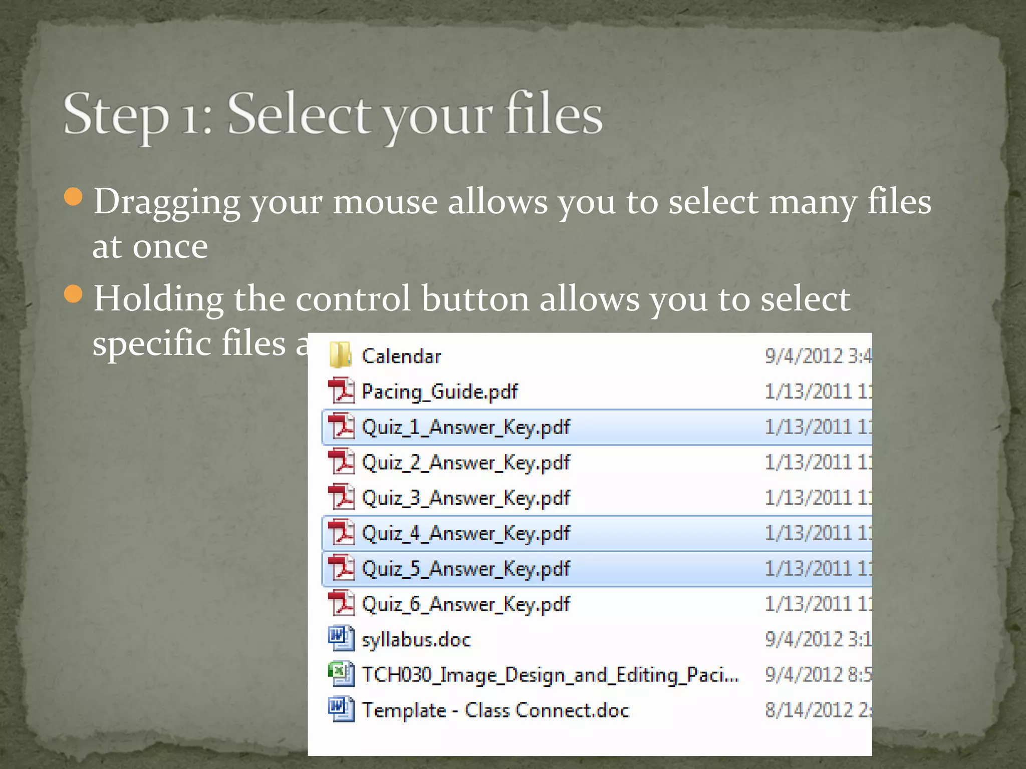 Zipping files | PPT