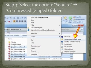 Zipping files | PPT