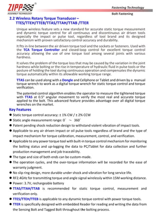 ZIPPTORK Torque Control System General Catalog | PDF