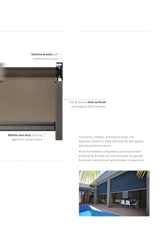 Zipscreen Consumer Brochure | PDF