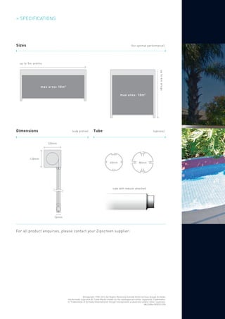 Zipscreen Consumer Brochure | PDF
