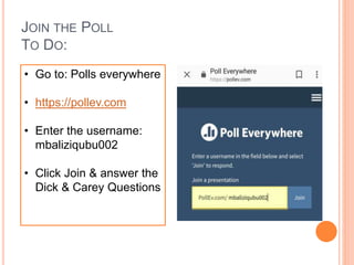 ZiqubuCM Dick & Carey model | PPT