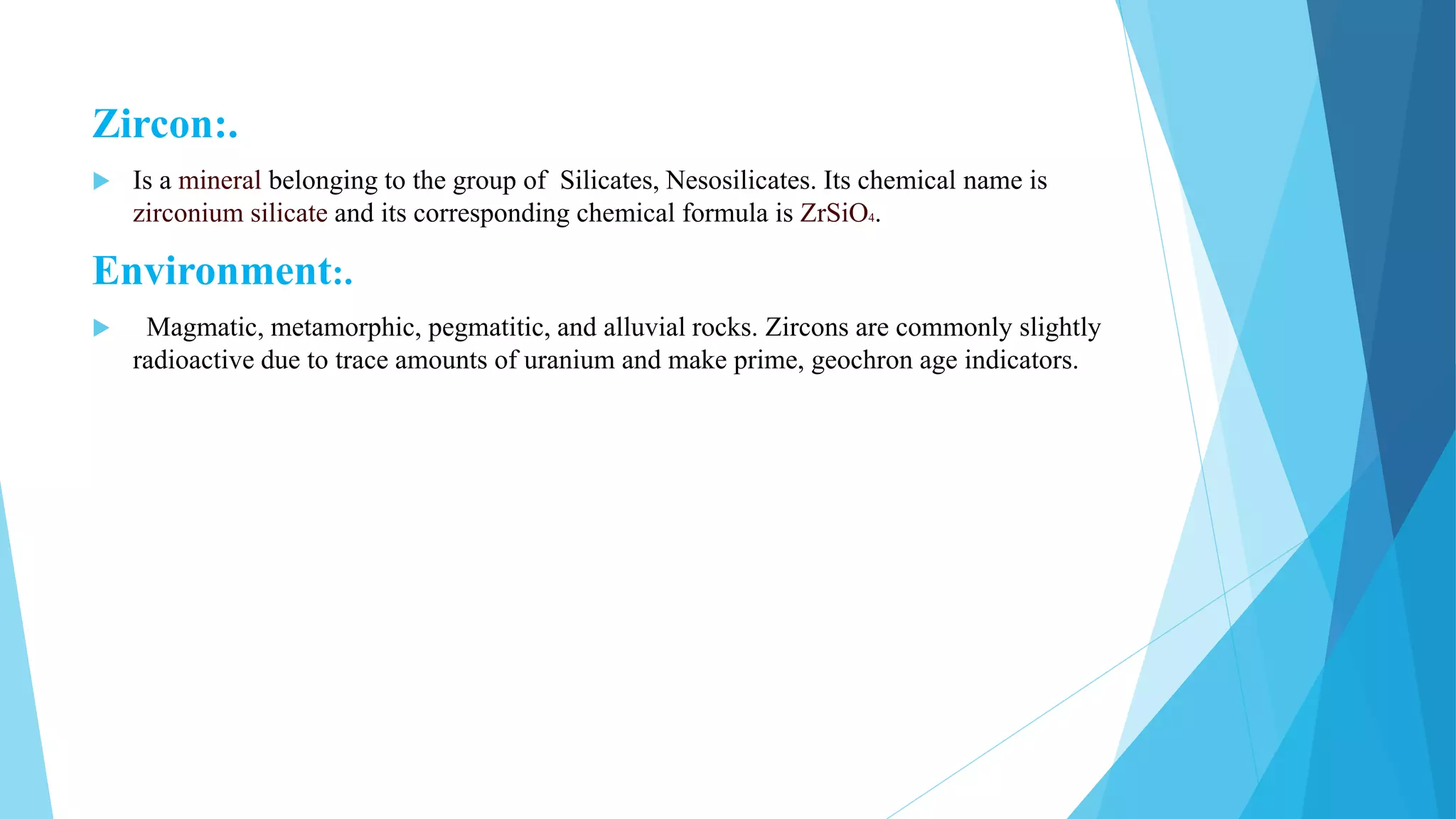 Zircon | PPTX