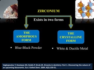 zirconia in dentistry adv and disadvantages | PPTX