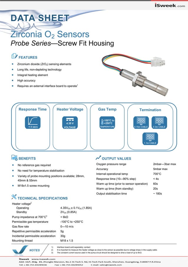 Zirconia o2 sensors | PDF | Chemistry | Science