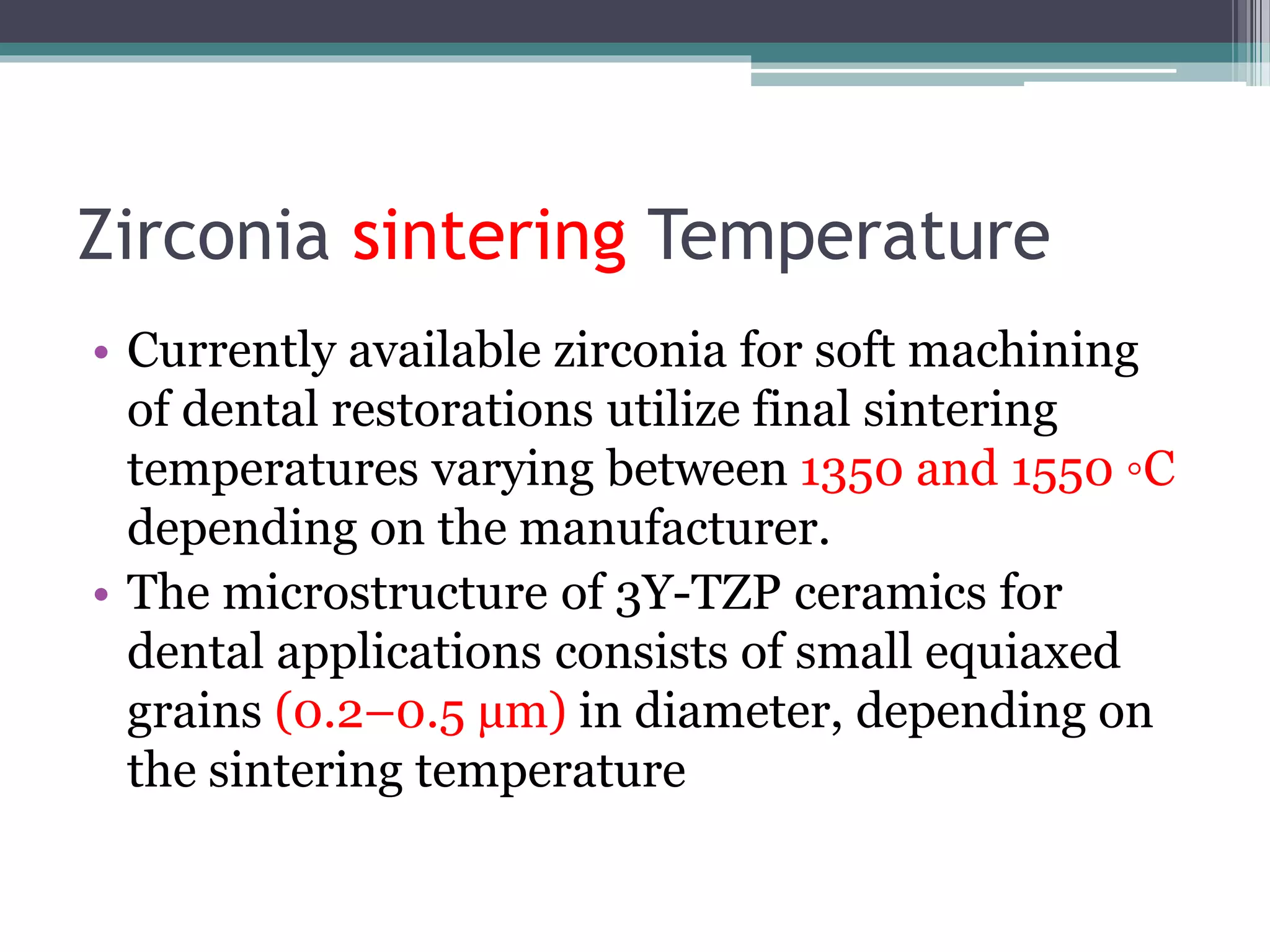 Zirconia overview | PPTX