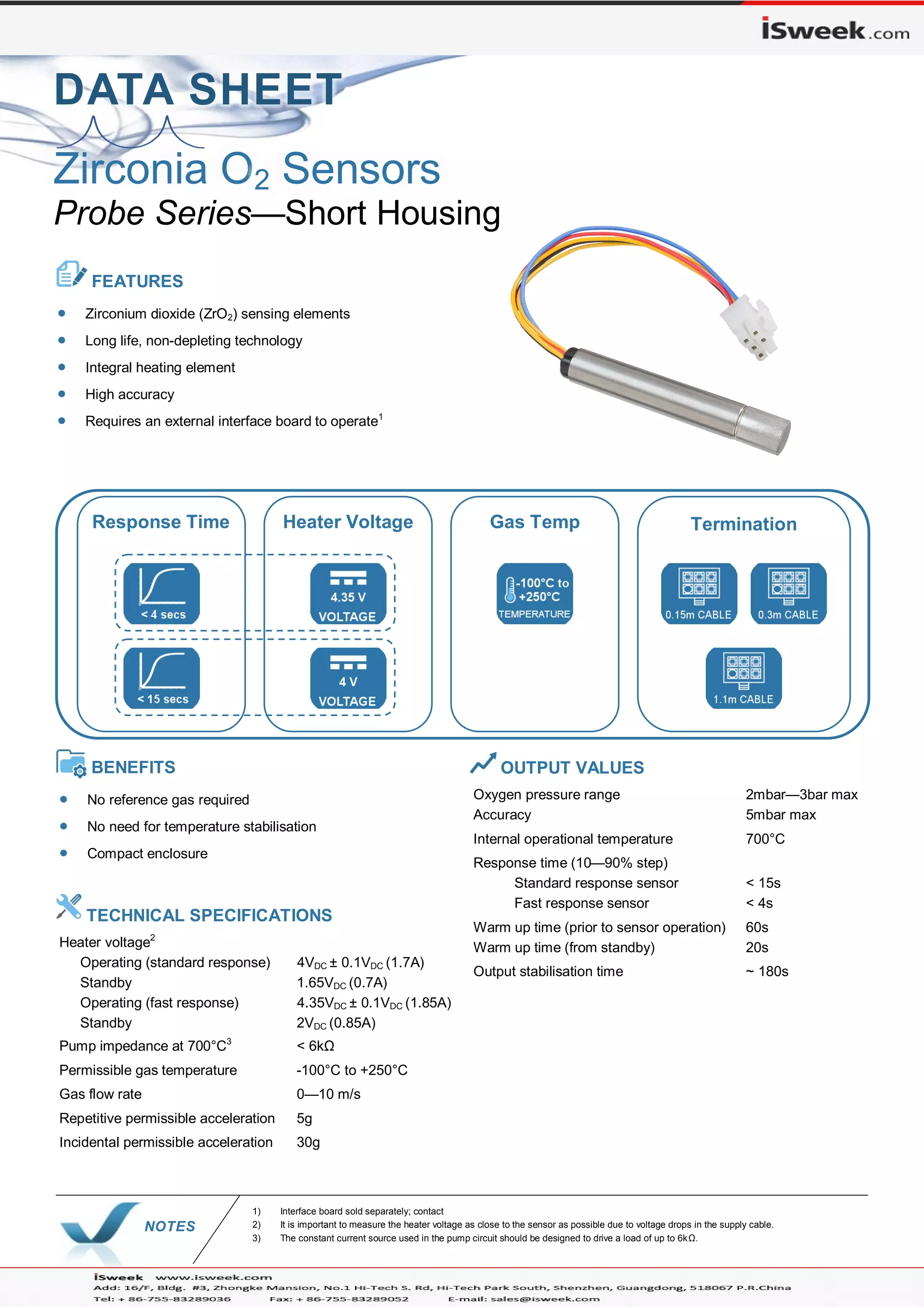 Zirconia oxygen sensors (zirconia o2 sensor) o2 s-t2 o2s-fr-t2 | PDF
