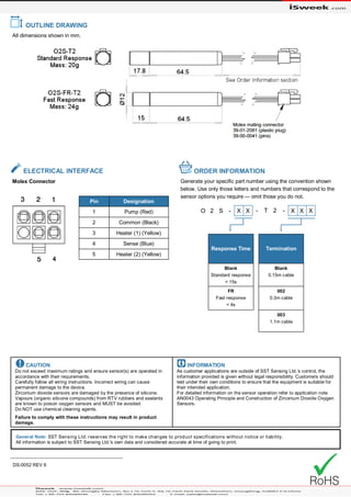 Zirconia oxygen sensors (zirconia o2 sensor) o2 s-t2 o2s-fr-t2 | PDF