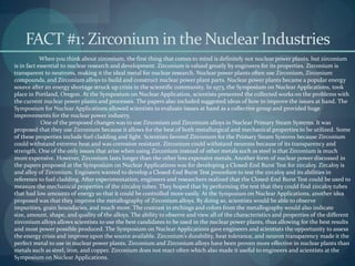 Zirconium | PPTX