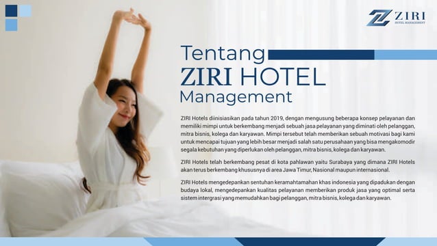 company profile hotel management business | PPT