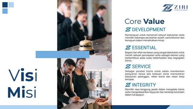 company profile hotel management business | PPT