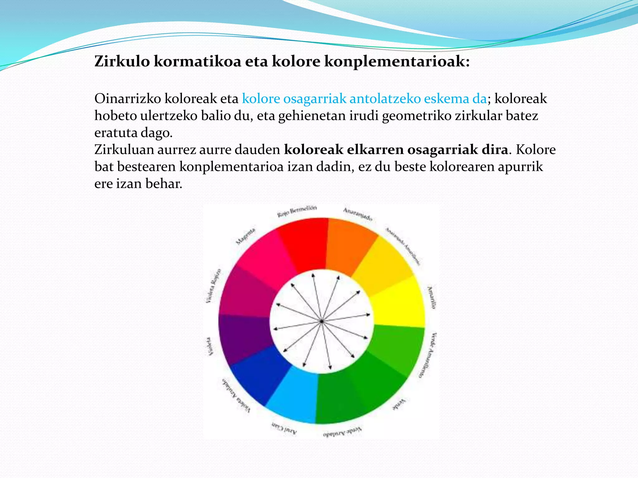 Zirkulo kromatikoa | PPTX