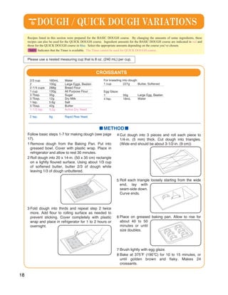 Ziroshi bread manual BB-CEC20 | PDF