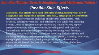 Zita-Met (Generic Sitagliptin and Metformin Tablets) | PDF