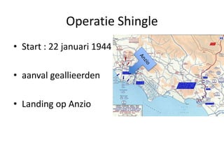 Operatie Shingle | PPTX