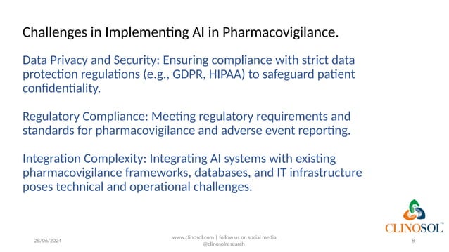 Pharmacovigilance 2.0: The Impact of AI on Adverse Event Detection | PPTX | Technology Industry ...