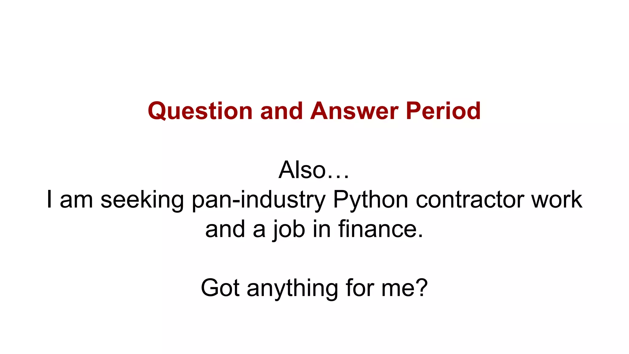 Asynchronous Python A Gentle Introduction Ppt