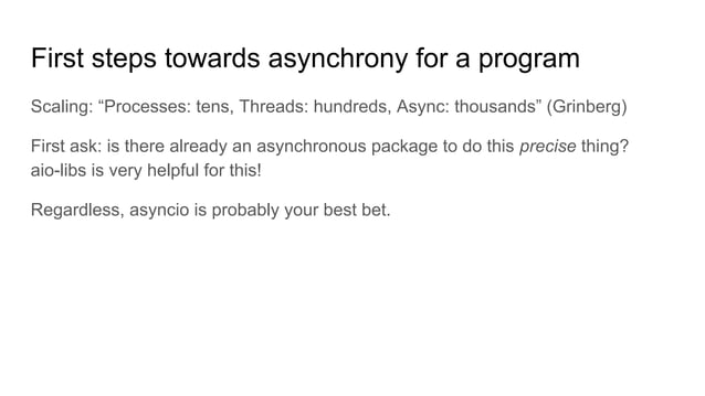 Asynchronous Python A Gentle Introduction | PDF | Web Development | Internet