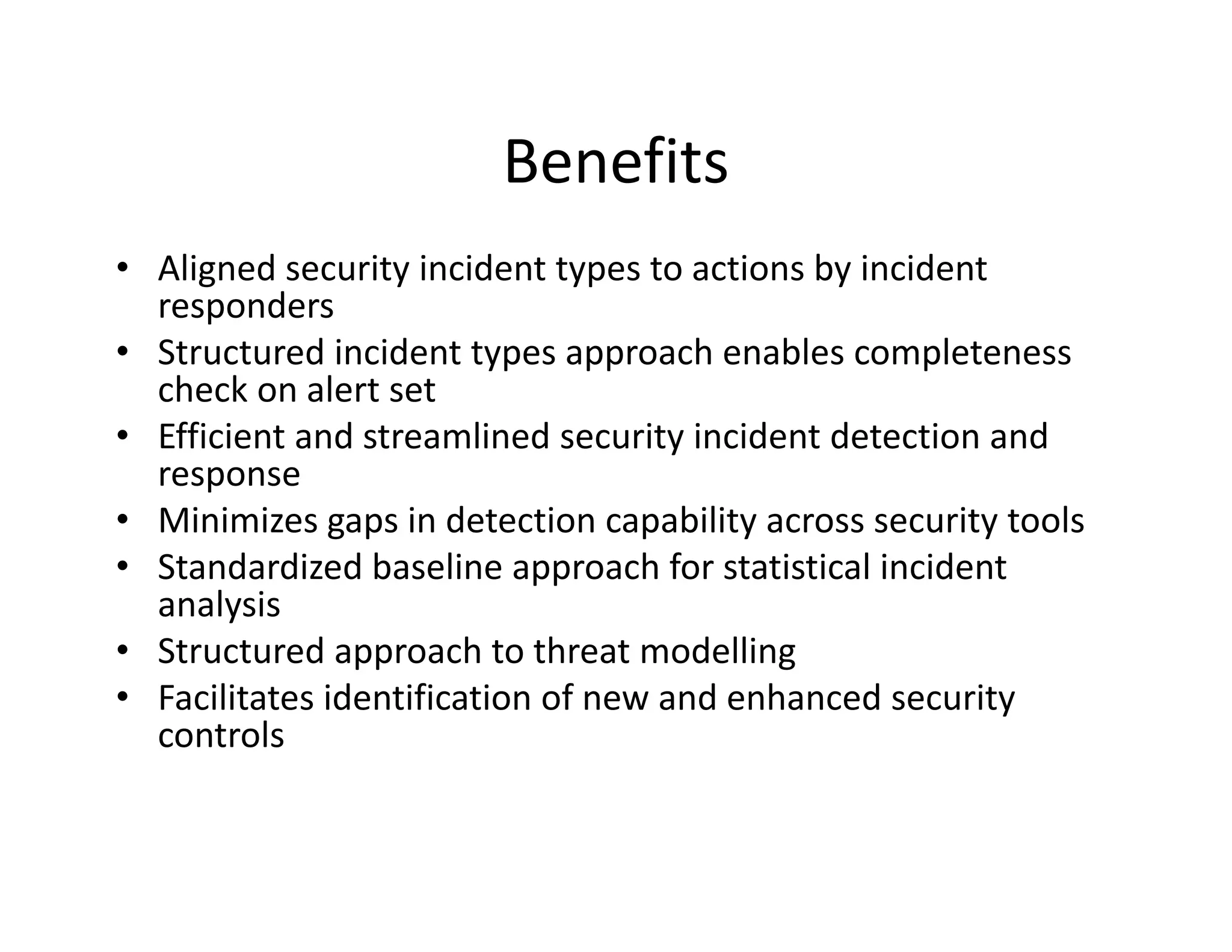 Predrag Zivic - Mike Lecky - Structured Incident Types To Streamline ...