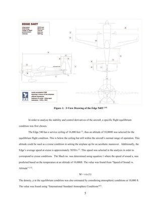 Zivko edge 540 t stability analysis | PDF