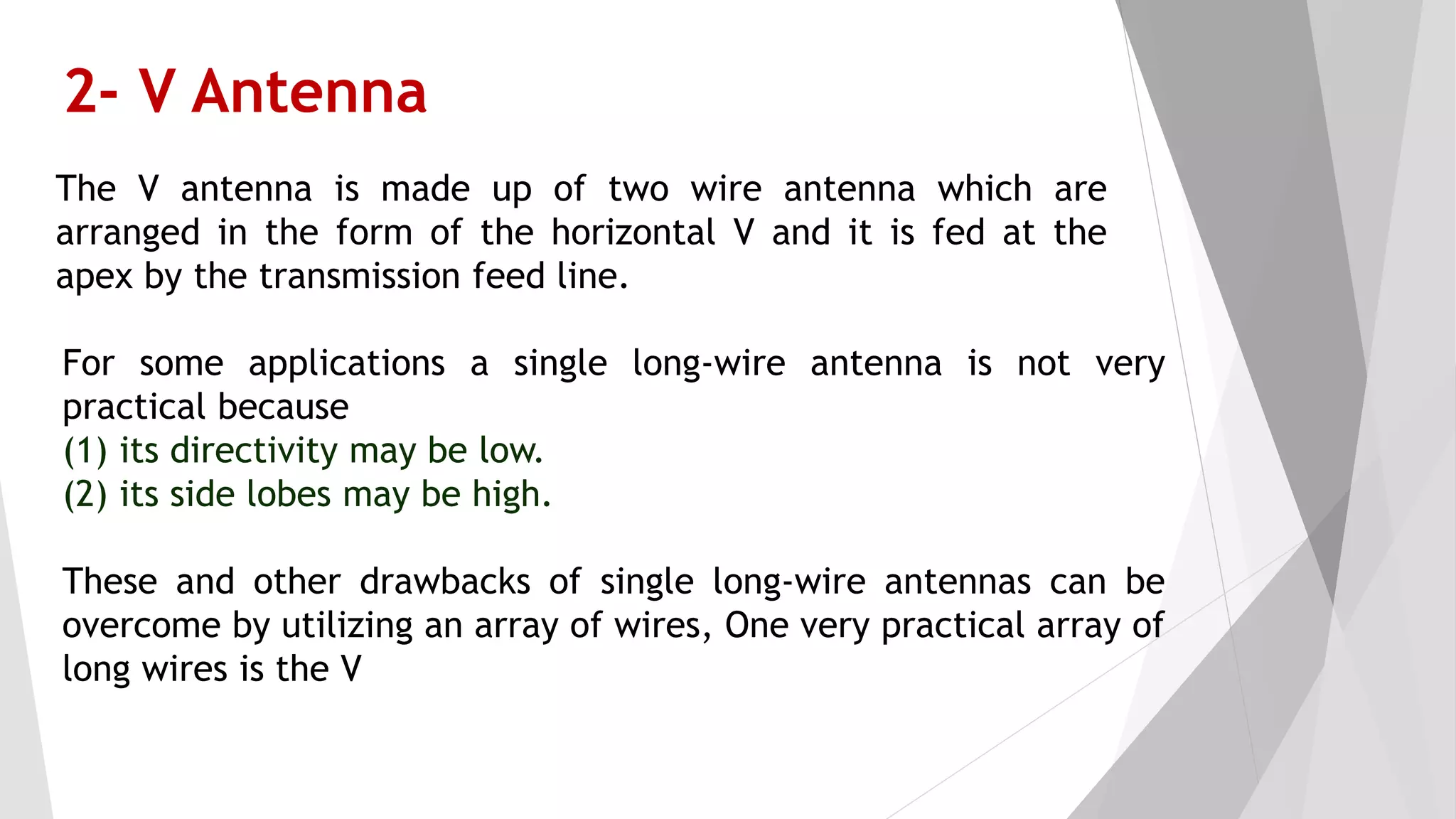 Traveling Wave Antenna | PPTX