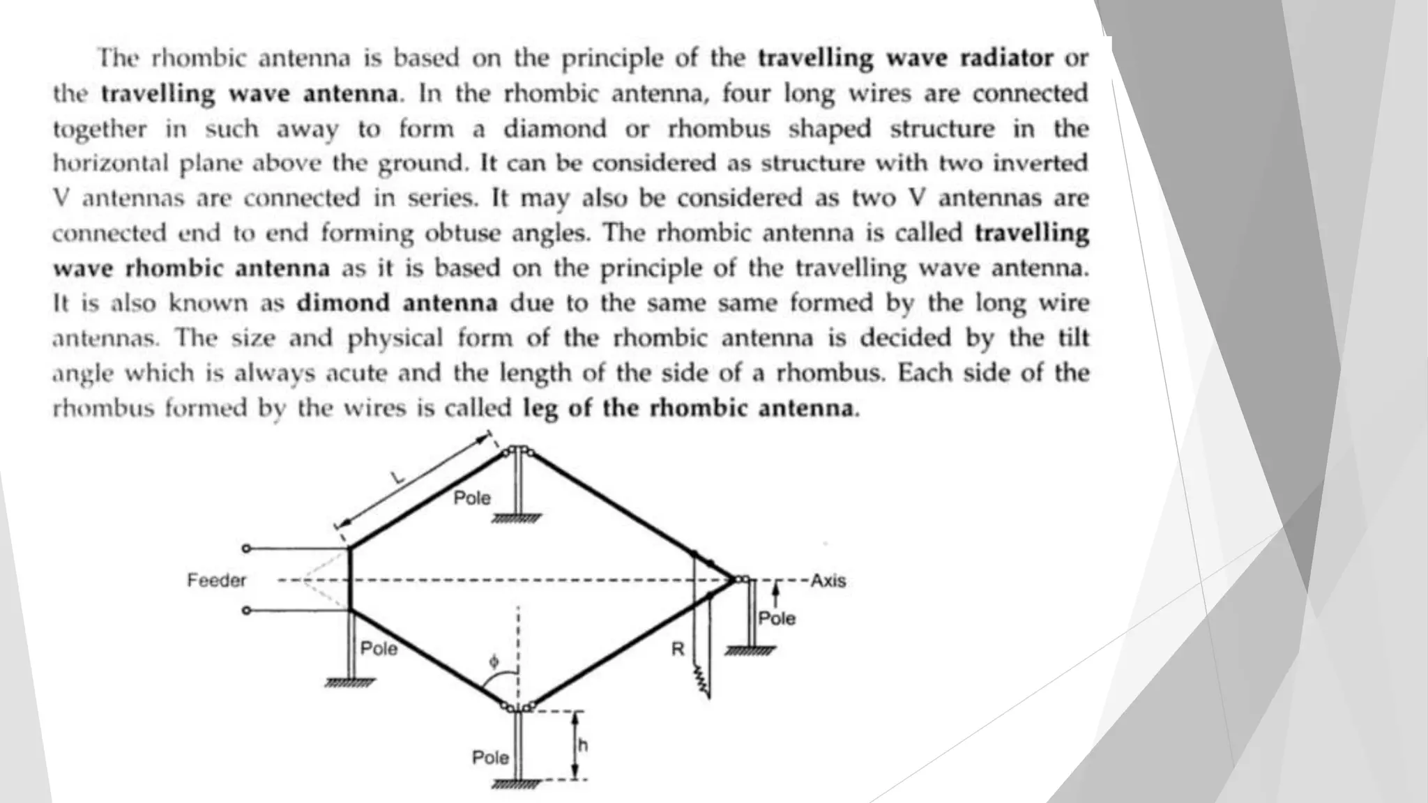 Traveling Wave Antenna | PPTX