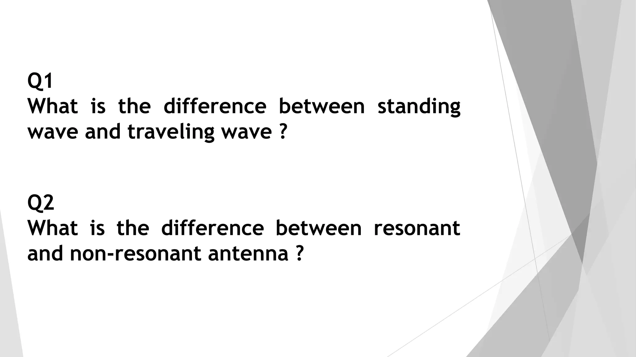 Traveling Wave Antenna | PPTX