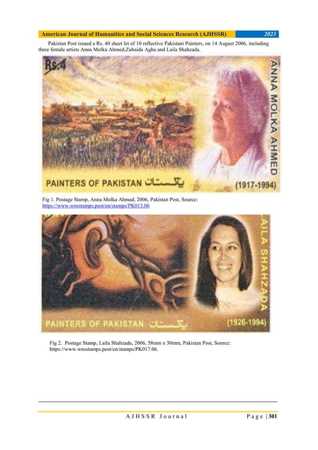 Female Artists of Pakistan, and Impact of their work on Global Art ...