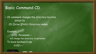Ms DOS | PPTX