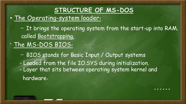 Ms DOS