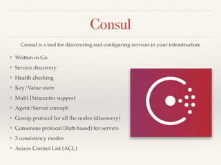 Comparing ZooKeeper and Consul | PDF | Internet | Computing