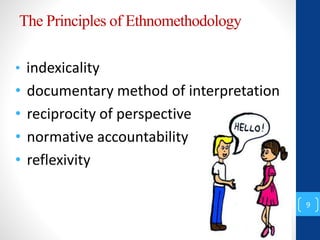 Ethnomethodology and conversation analysis | PPTX