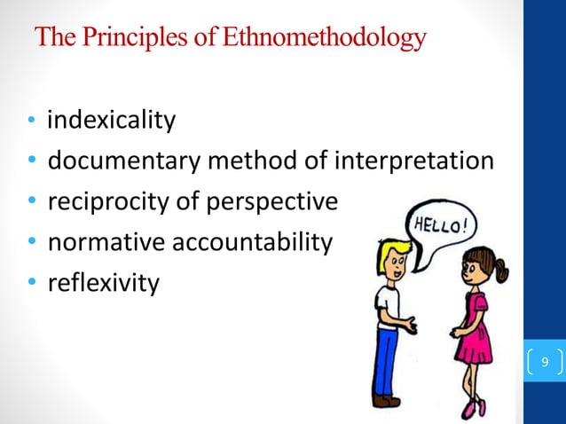 Ethnomethodology and conversation analysis | PPTX