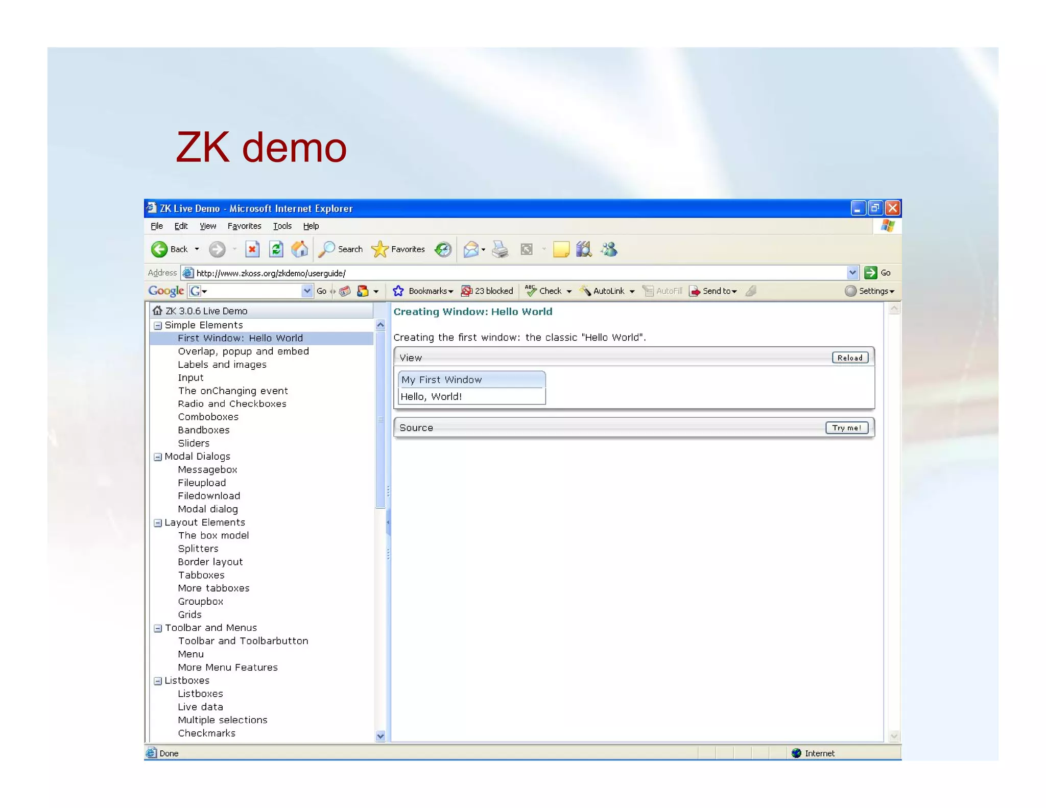 Zk Framework Pdf Programming Languages Computing