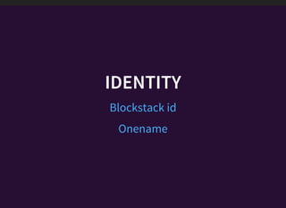 Blockstack | PPT