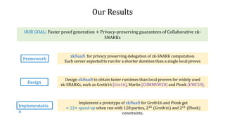 zkStudyClub - zkSaaS (Sruthi Sekar, UCB) | PPTX